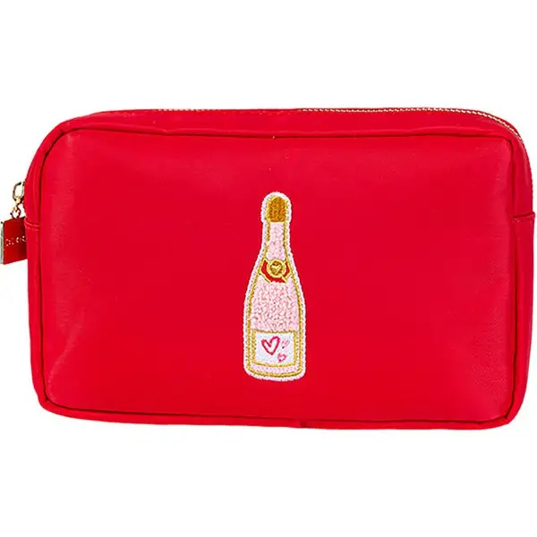 BLOC BAGS Champagne Bottle Cosmetics Bag