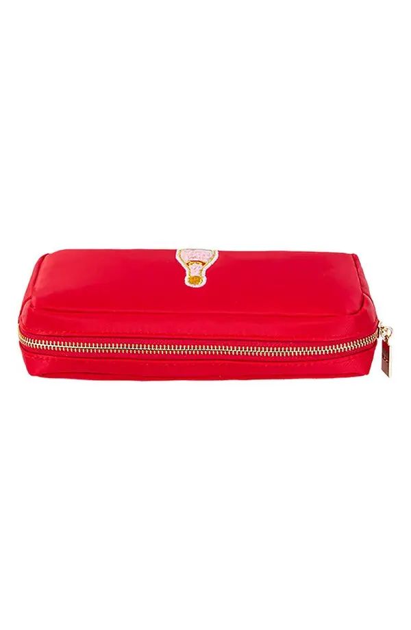 BLOC BAGS Champagne Bottle Cosmetics Bag