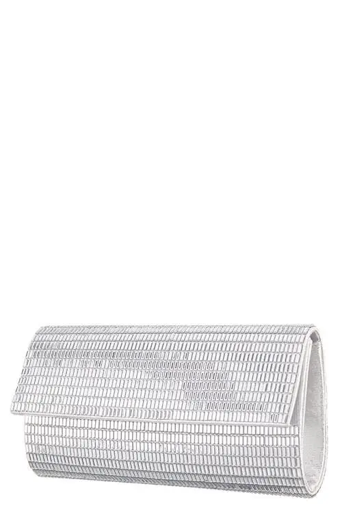 Nina Hope Clutch - Silver