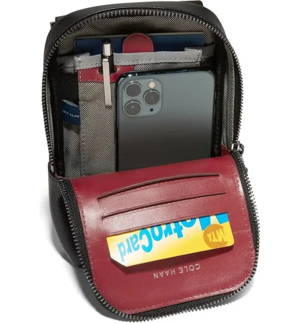 Cole Haan Triboro Essentials Leather Crossbody