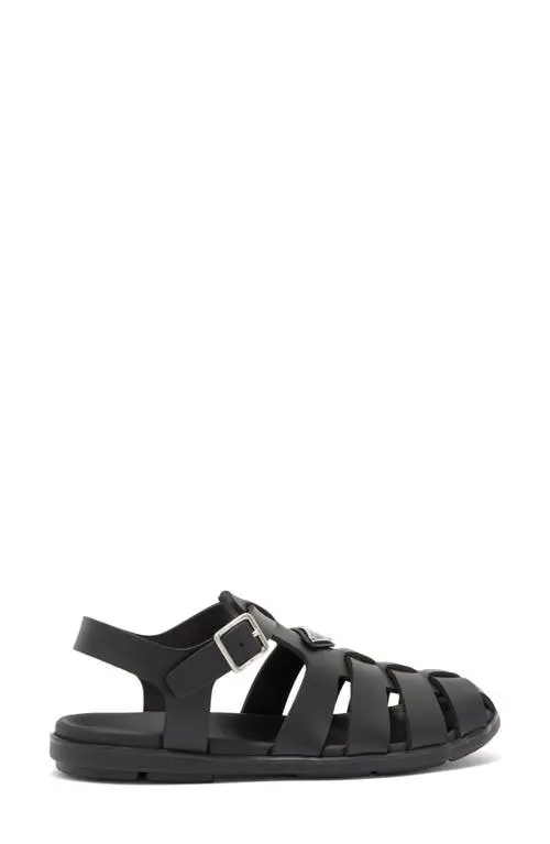 Prada Rubber Fisherman Sandal