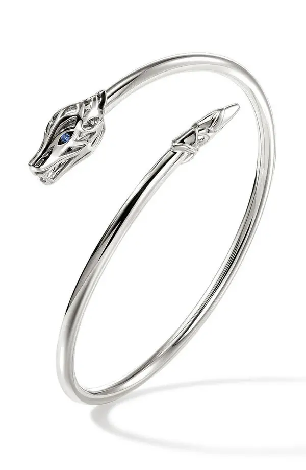 John Hardy Naga Bypass Cuff Bracelet - Silver