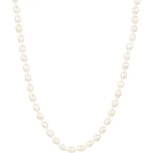 Adina Reyter Freshwater Pearl Necklace - Yellow Gold