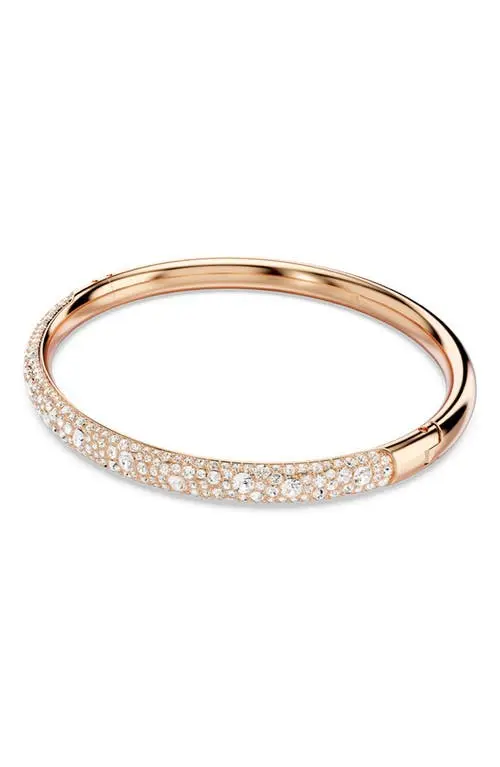 SWAROVSKI Sublima Hinge Bangle - Rose Gold