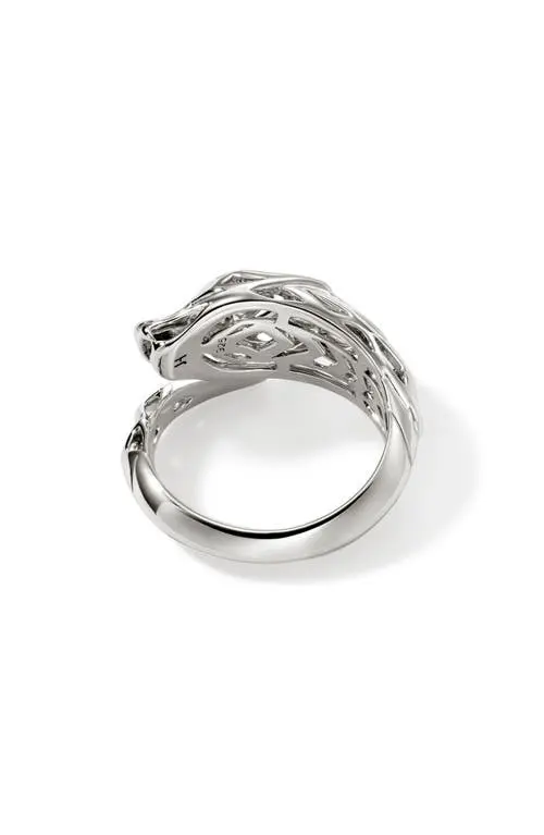 John Hardy Naga Bypass Diamond Ring