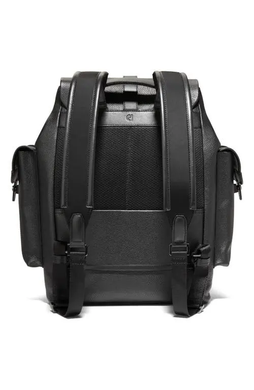 Cole Haan Triboro Leather Backpack - Black