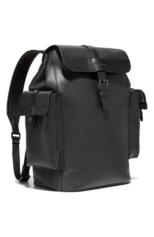 Cole Haan Triboro Leather Backpack - Black