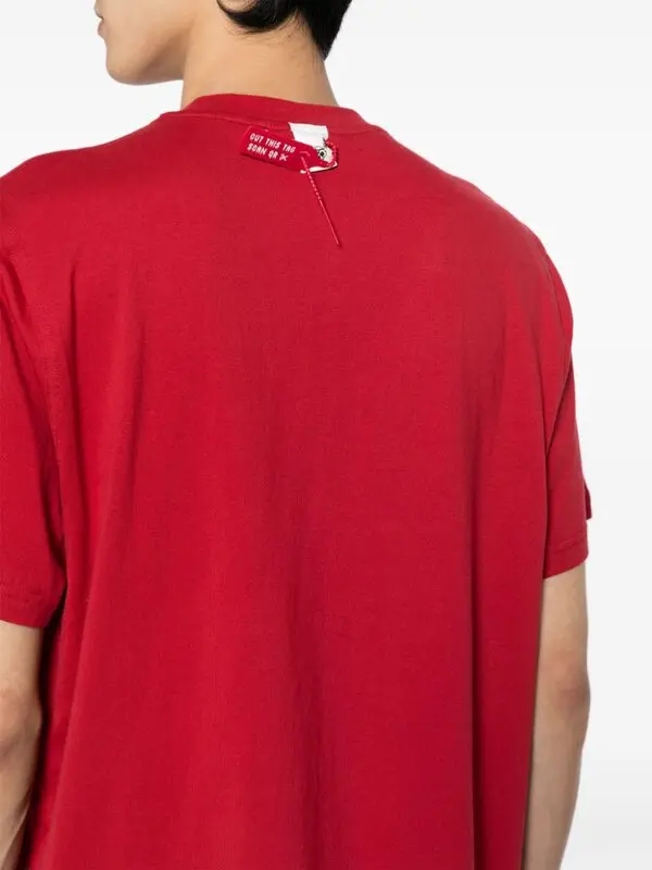 MOSTLY HEARD RARELY SEEN Pixelated-print Cotton T-shirt