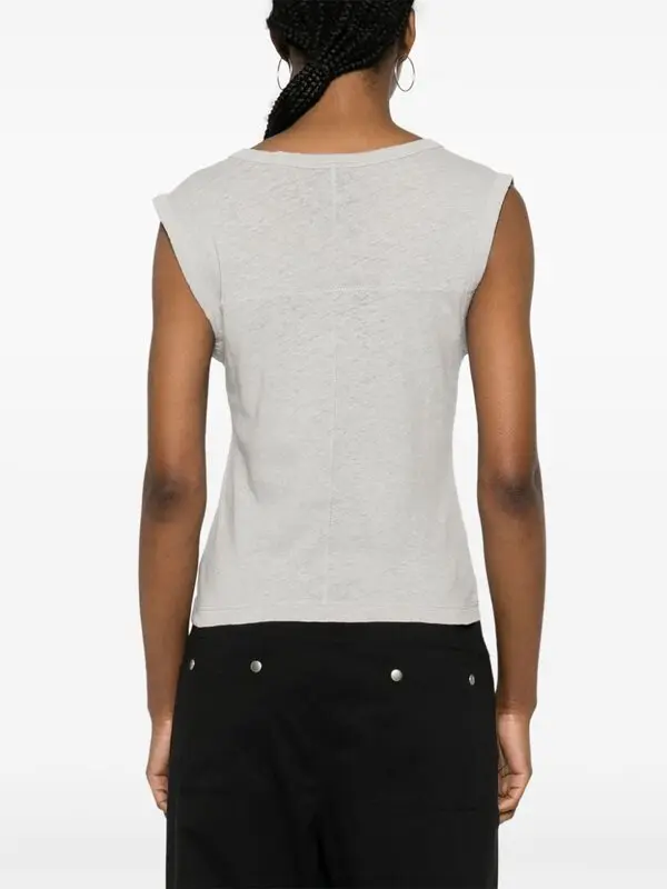 THOM KROM Ribbed Mélange Top
