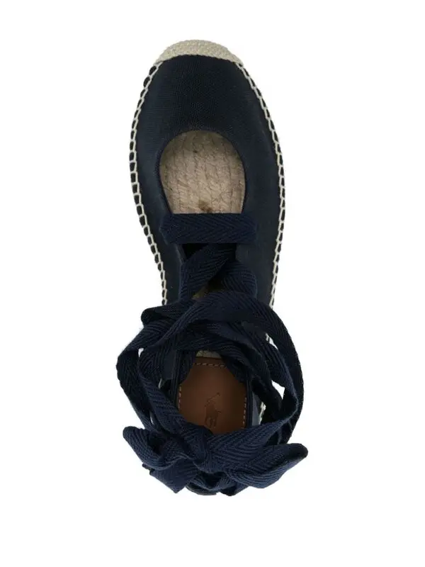 Polo Ralph Lauren Lace-up Espadrilles - Blue