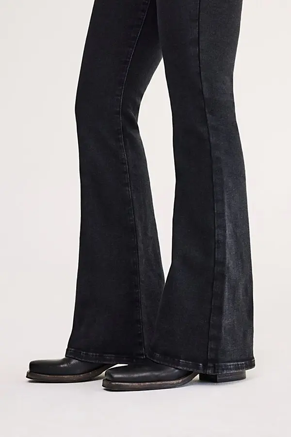 Free People We The Free Crvy Infinite Stretch Pull-on Flare Jeans