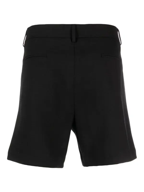 MSGM Logo-embroidered Mid-rise Shorts