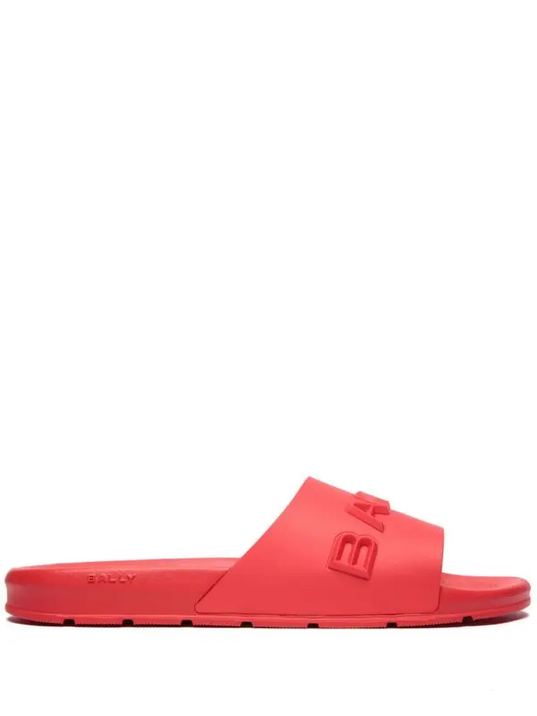Bally Logo-embossed Moulded Slides