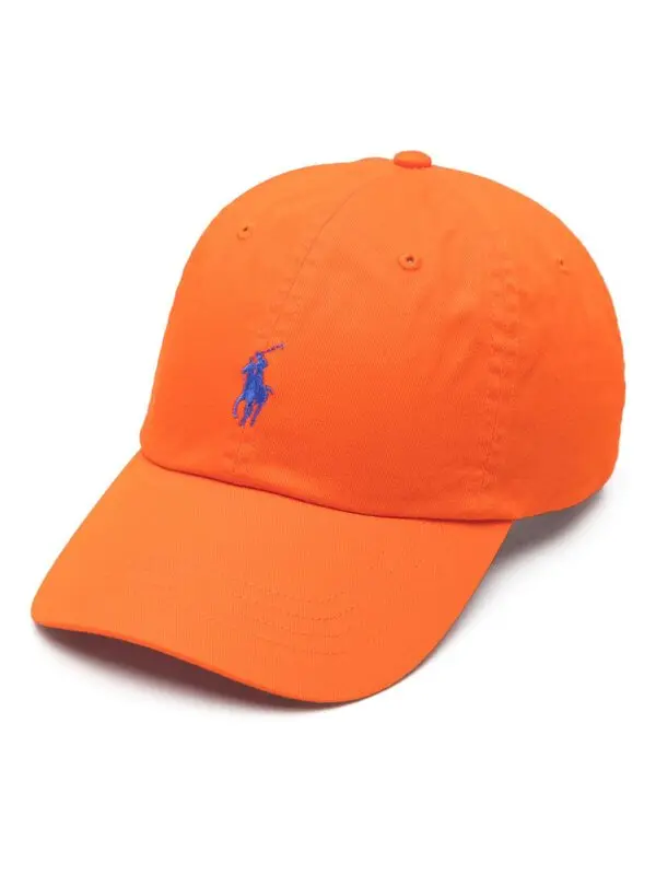 Polo Ralph Lauren Polo Pony Cotton Baseball Cap - Orange