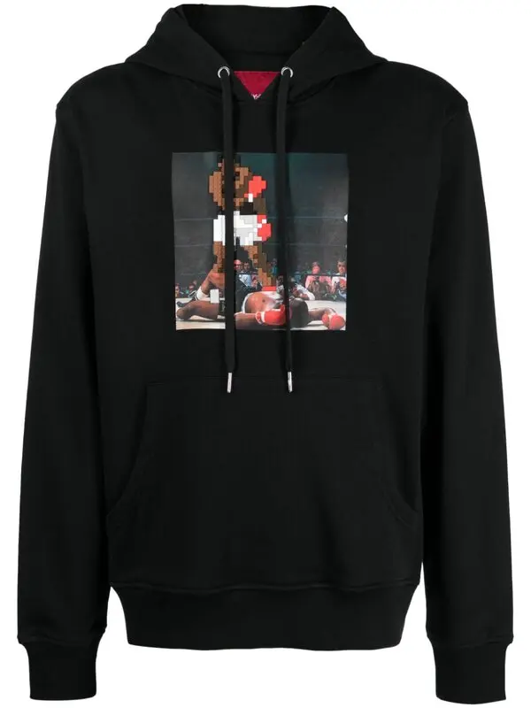 MOSTLY HEARD RARELY SEEN Knockout Graphic Hoodie - Black