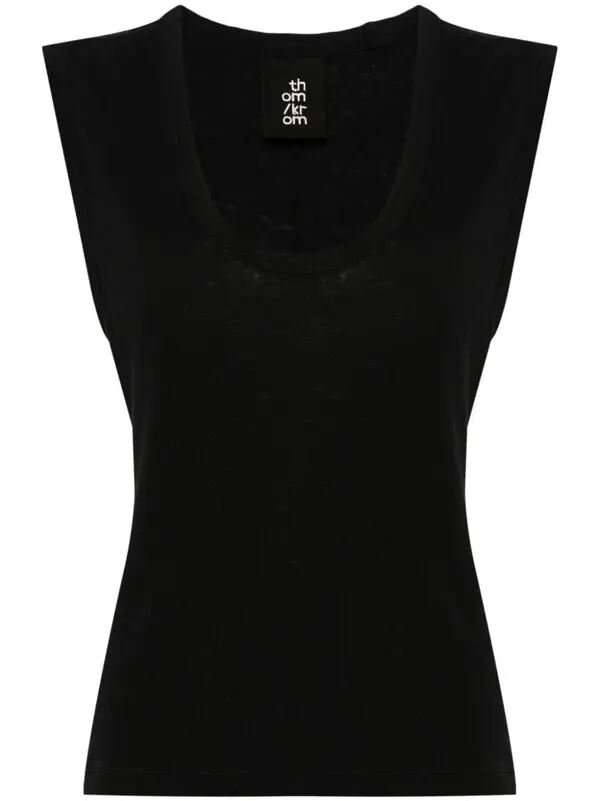THOM KROM Scoop Neck Tank Top