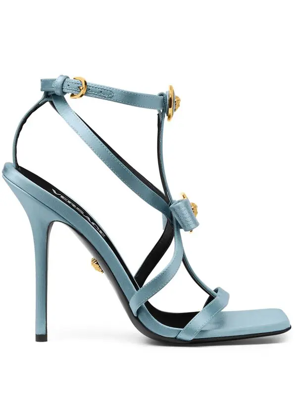 Versace Ribbon Caged Sandals