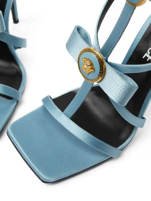 Versace Ribbon Caged Sandals