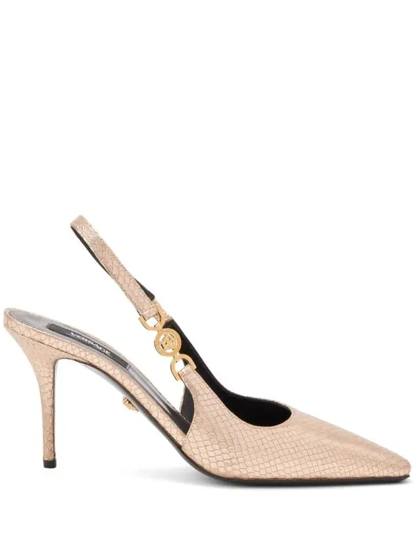 Versace Medusa '95 85mm Leather Pumps