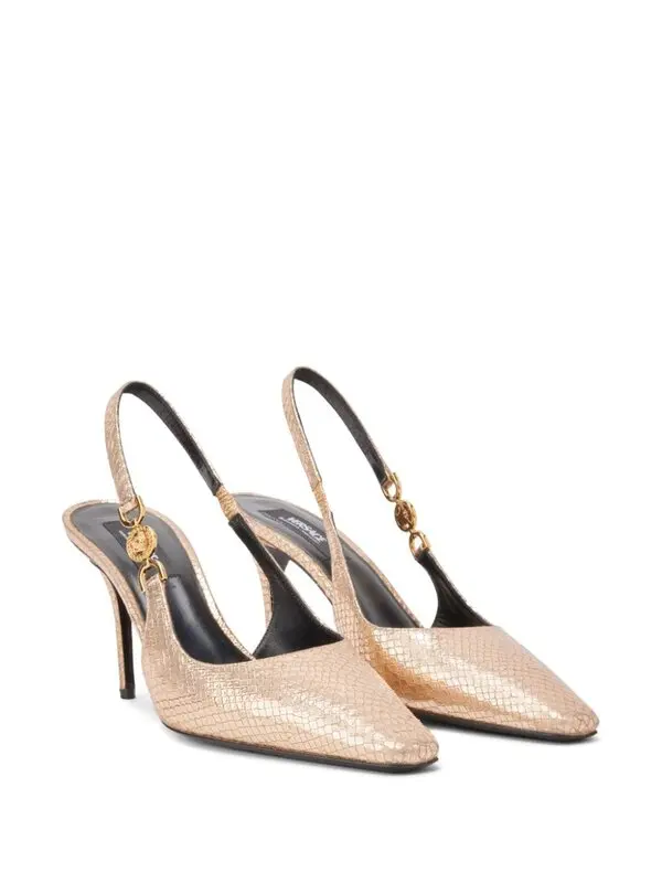 Versace Medusa '95 85mm Leather Pumps