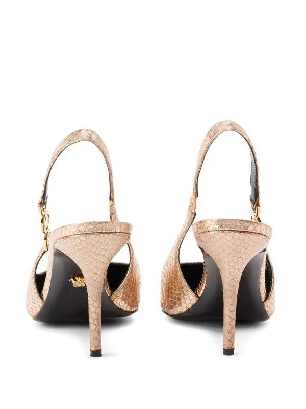 Versace Medusa '95 85mm Leather Pumps