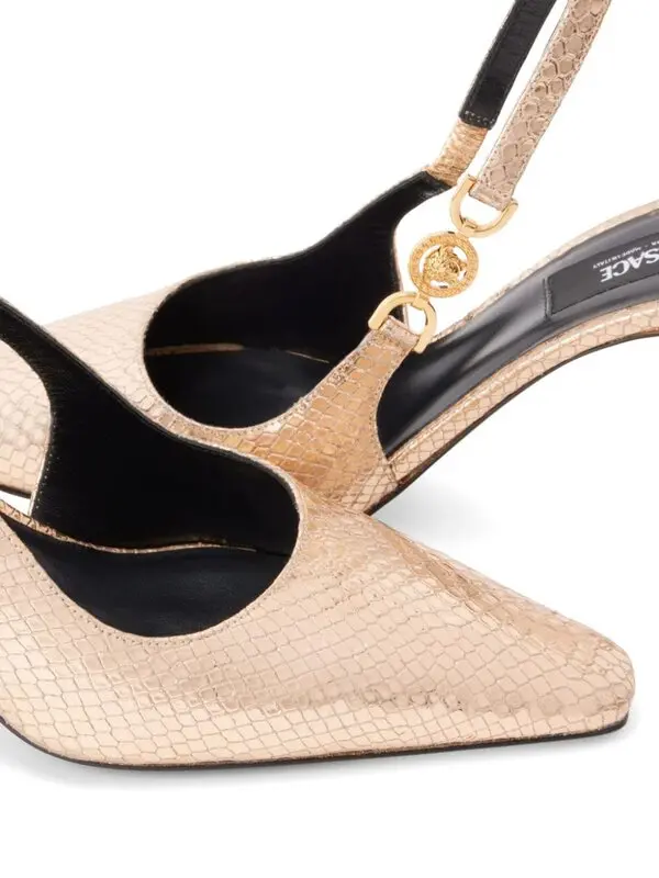 Versace Medusa '95 85mm Leather Pumps