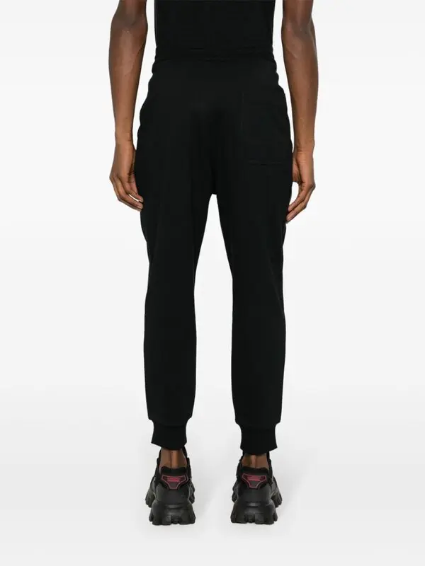 Y3 Logo-printed Jersey Trousers