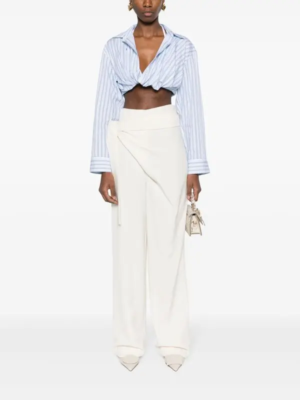 Jacquemus La Chemise Bahia Striped Shirt