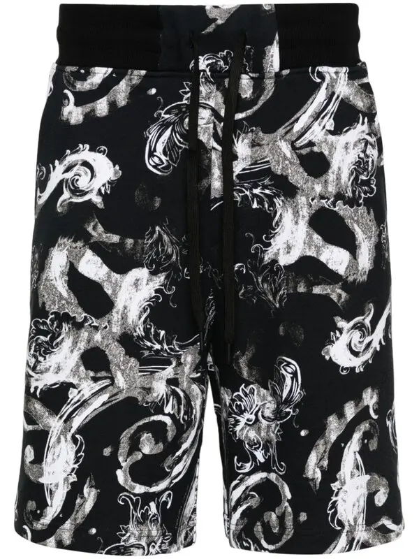 Versace Watercolour Print Shorts