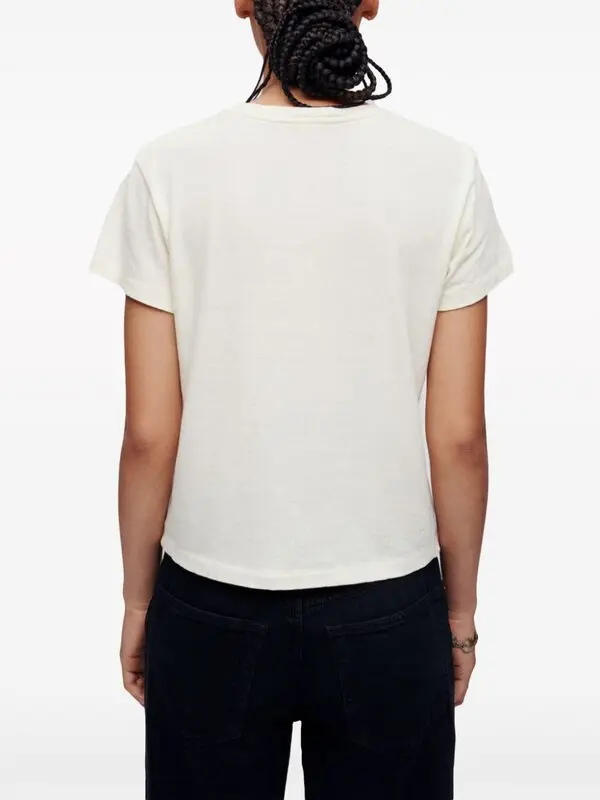 RE/DONE Classic What's Happening-print T-shirt