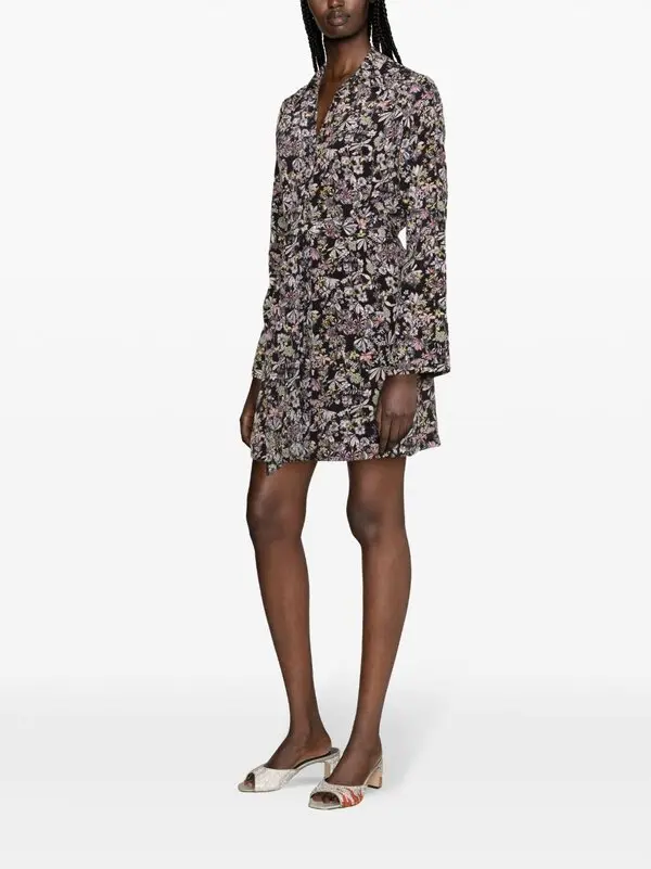 Zadig&Voltaire Botanical-print Silk Shirtdress