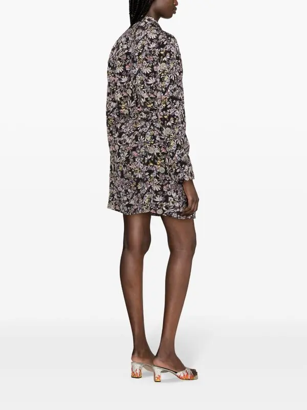 Zadig&Voltaire Botanical-print Silk Shirtdress