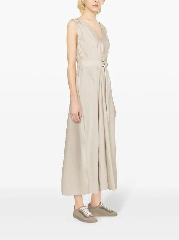 Brunello Cucinelli Belted Maxi Dress