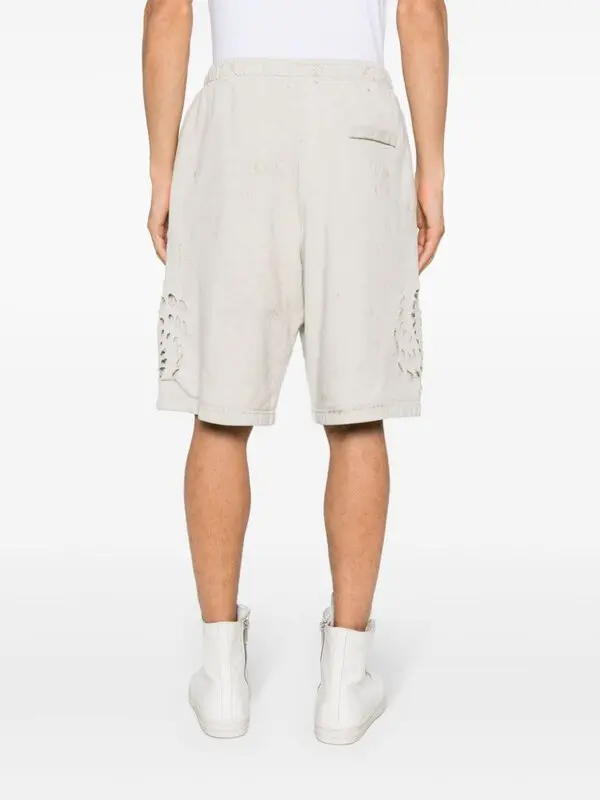 44 LABEL GROUP Trip Distressed Shorts