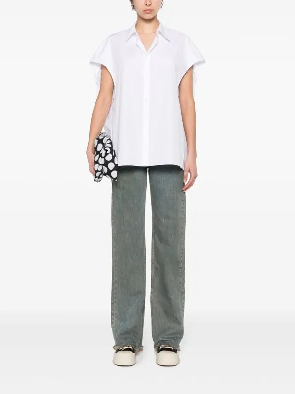 Marni Poplin Sleeveless Shirt