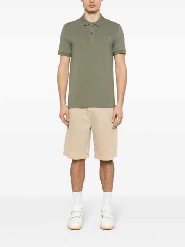 Lacoste Logo-patch Polo Shirt - Green