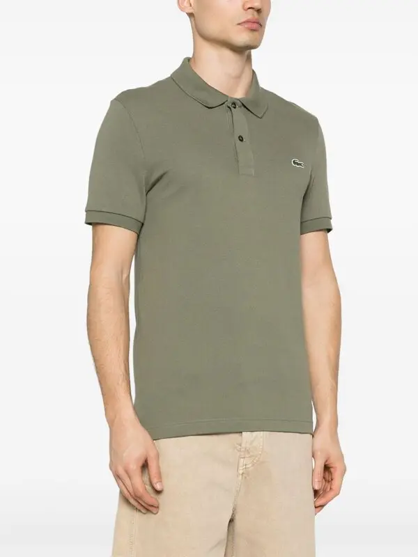Lacoste Logo-patch Polo Shirt - Green