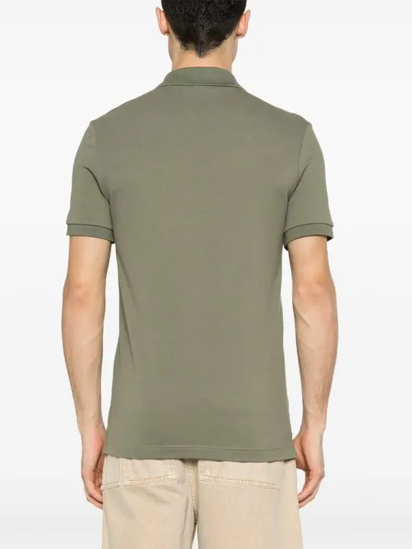 Lacoste Logo-patch Polo Shirt - Green