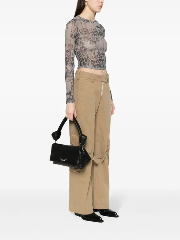 Zadig&Voltaire Rocky Eternal Shoulder Bag - Black