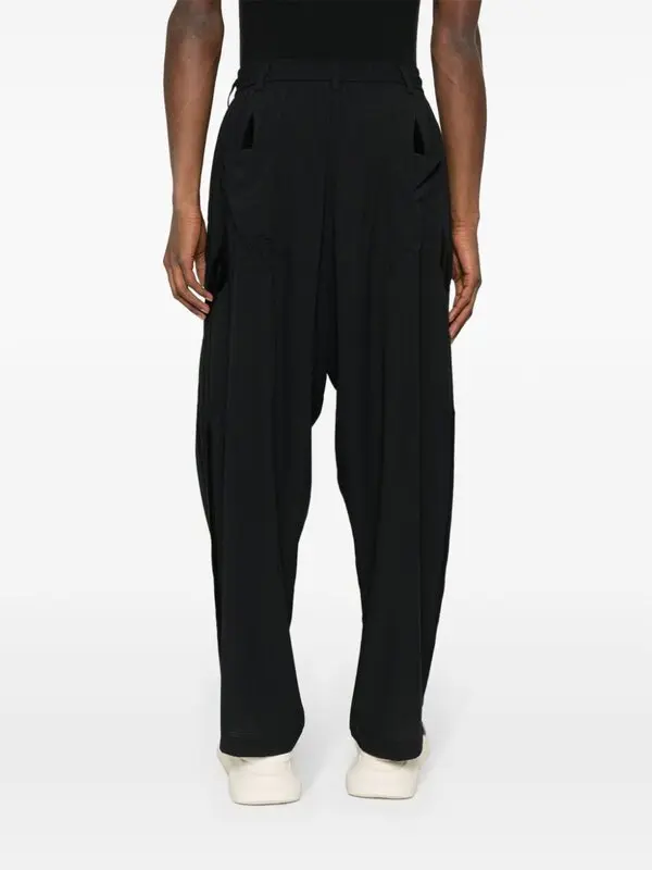Y3 Logo-printed Paneled Track Pants