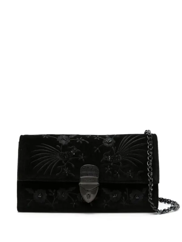 ASPINAL OF LONDON Mayfair Clutch - Black