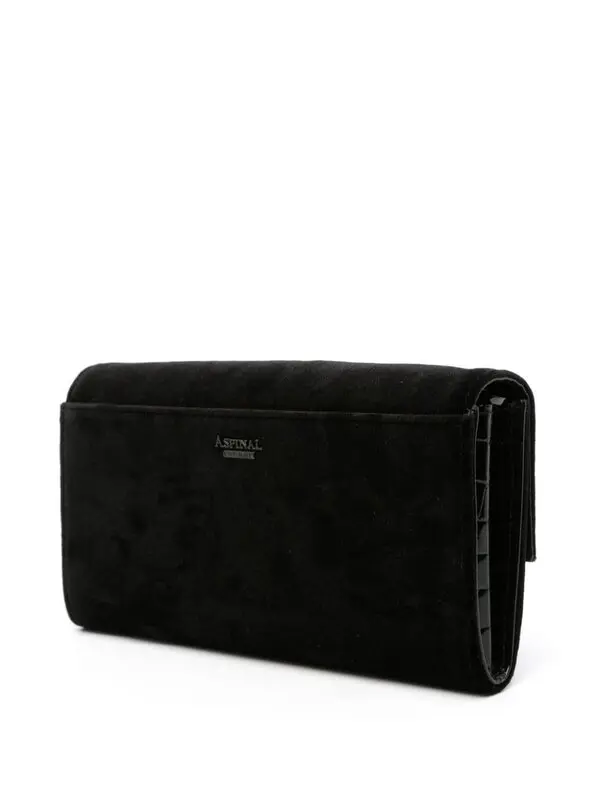 ASPINAL OF LONDON Mayfair Clutch - Black