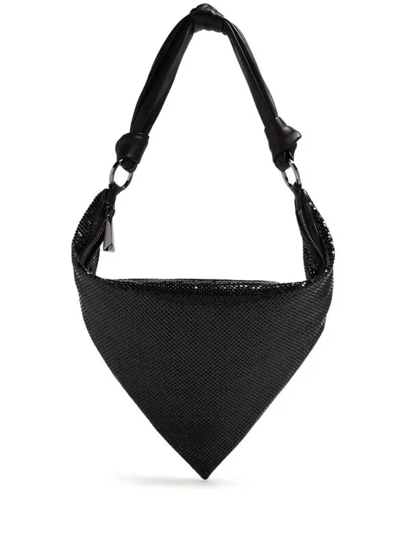 Amina Muaddi Cameron Mini Bag - Black