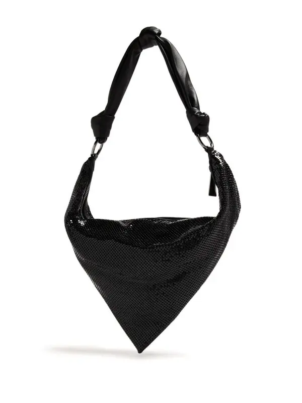 Amina Muaddi Cameron Mini Bag - Black