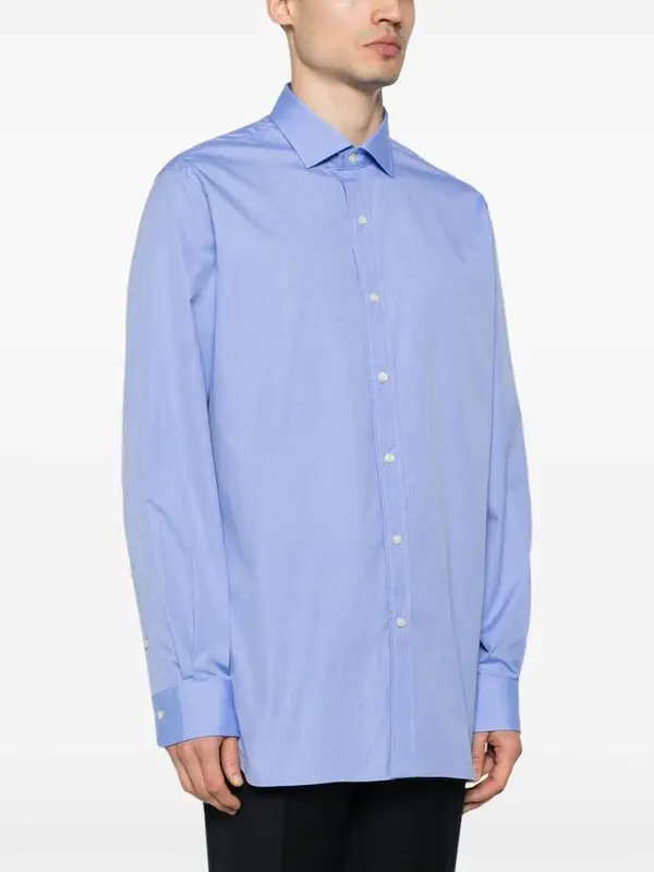 Polo Ralph Lauren Polo Pony Cotton Shirt - Blue