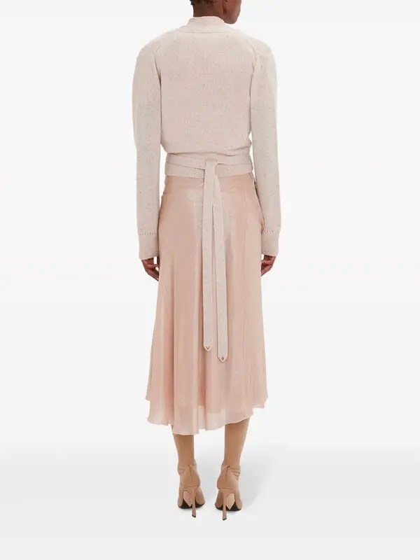 Victoria Beckham Wrap-front Cashmere Cardigan