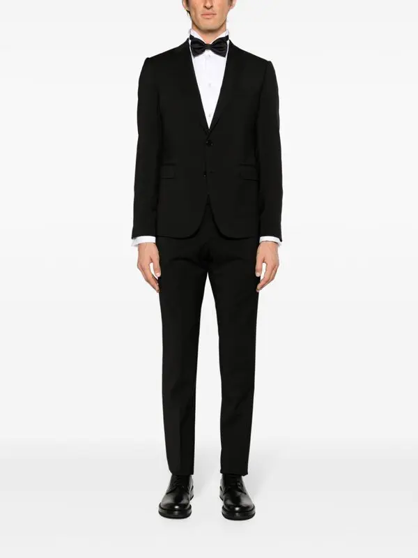Emporio Armani Bib-panel Cotton Shirt