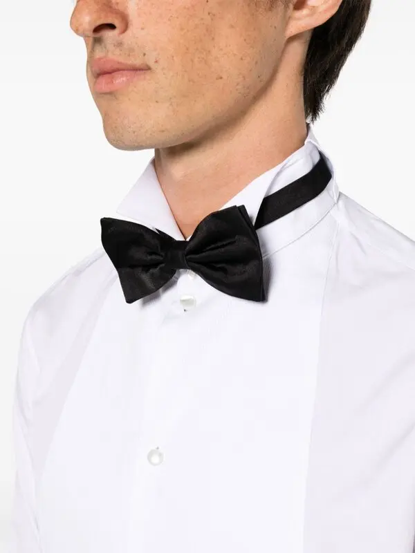 Emporio Armani Bib-panel Cotton Shirt