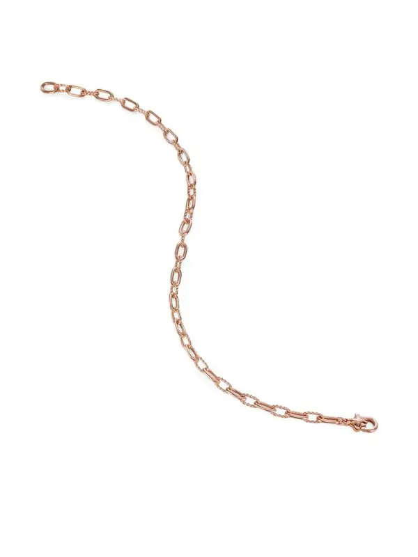 David Yurman 18kt Rose Madison Chain Bracelet