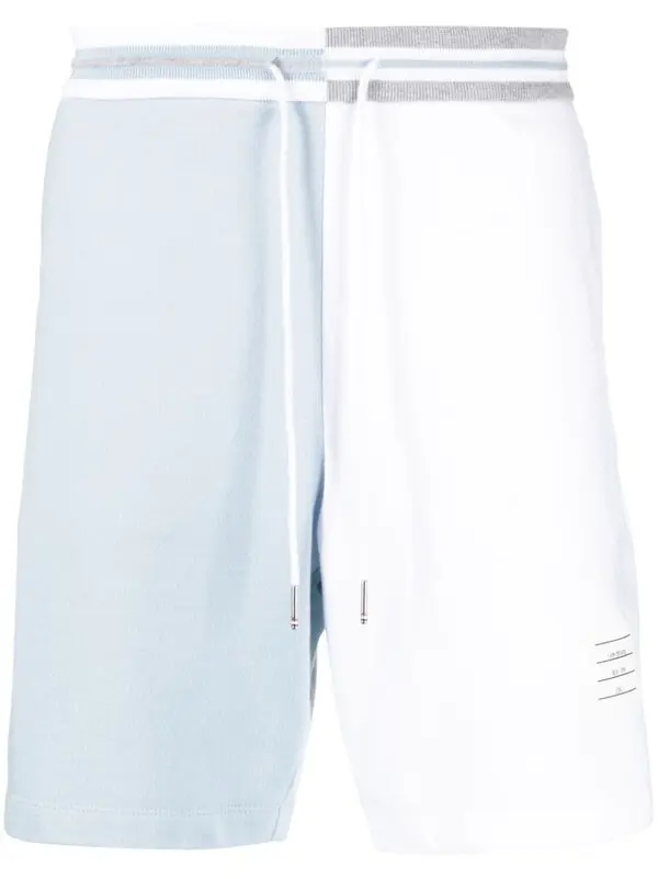 Thom Browne Colour-block Shorts - White